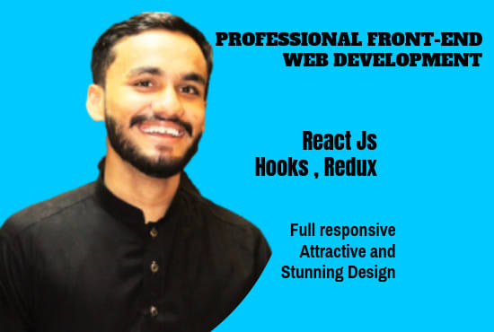 Do front end web development in react js by Seebo07 | Fiverr
