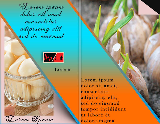 Make a well designed brochure for your business by Sixrichie | Fiverr