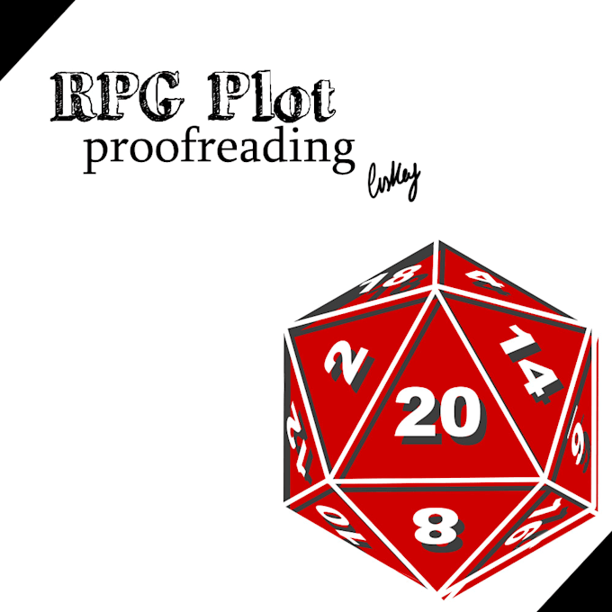 Proofread your rpg campaign plot by Liskey_al | Fiverr