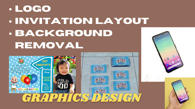 Create logo and invitation layouts for you by Lyrasubrastas | Fiverr