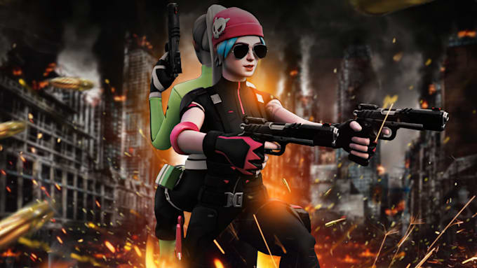 Provide fortnite thumbnails with custom renders by Adiscorpi | Fiverr