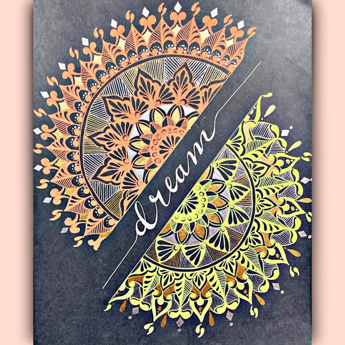 Do high quality handmade mandala art by Kavisha_singh | Fiverr