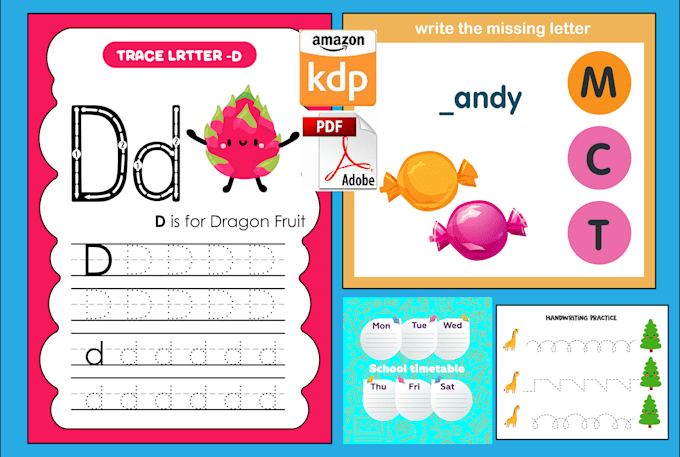 Design customized printable worksheets for children with special needs ...