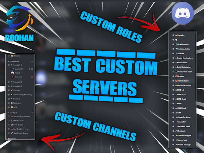 Create a custom server for your community or yourself by Roohan_ahmed ...