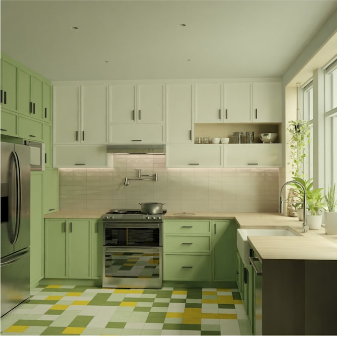 Create realistic interior renderings by Justin_davis_09 | Fiverr