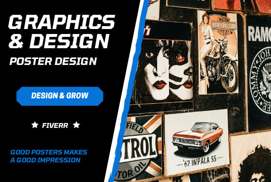 Create all types of professional posters design by D_kishore | Fiverr
