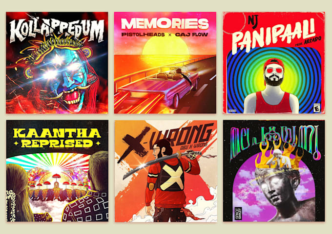 Draw dope album covers by Spacemarley | Fiverr