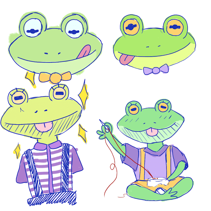 Create a simple animation for gifs, emotes or stickers by Jkint00n | Fiverr