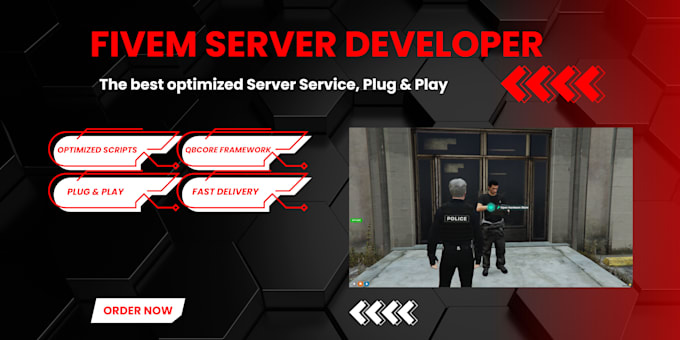 Create a fivem lorefriendly server with qbcore framework by ...