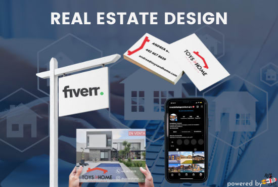 Design eye catching real estate sign, realtor yards, postcards, flyer ...
