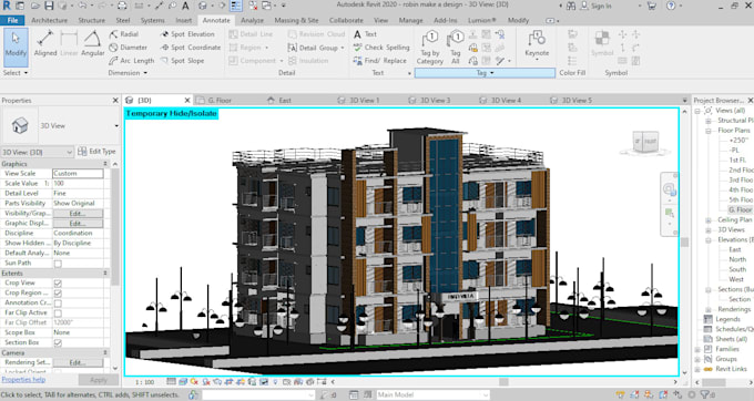 Create Edit Modify Your Bim Model In Revit By Robindas111 Fiverr