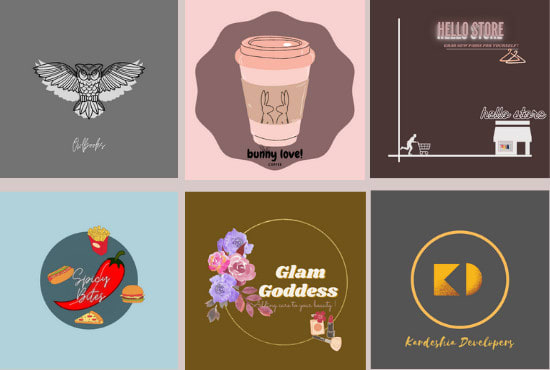 Design unique and modern 2d personalised logo by Vandana129 | Fiverr