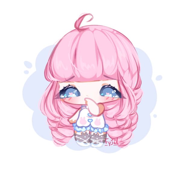 Draw cute, baby doll chibis by Fyjil_ji | Fiverr