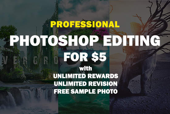 Make awesome photoshop editing by Creative_editer | Fiverr