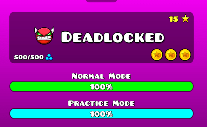 Play geometry dash levels for you by Kaislogos_ | Fiverr