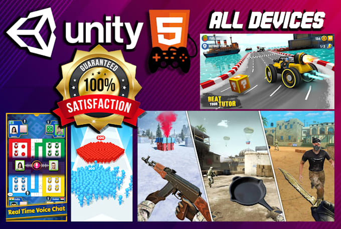 Develop and reskin mobile games in unity 3d, 2d by Karansahu970 | Fiverr