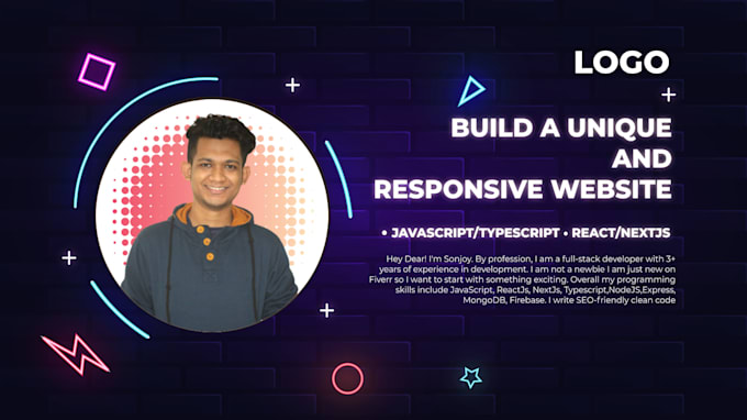 Build A Unique And Responsive Website With Javascript By Sonjoybarman Fiverr
