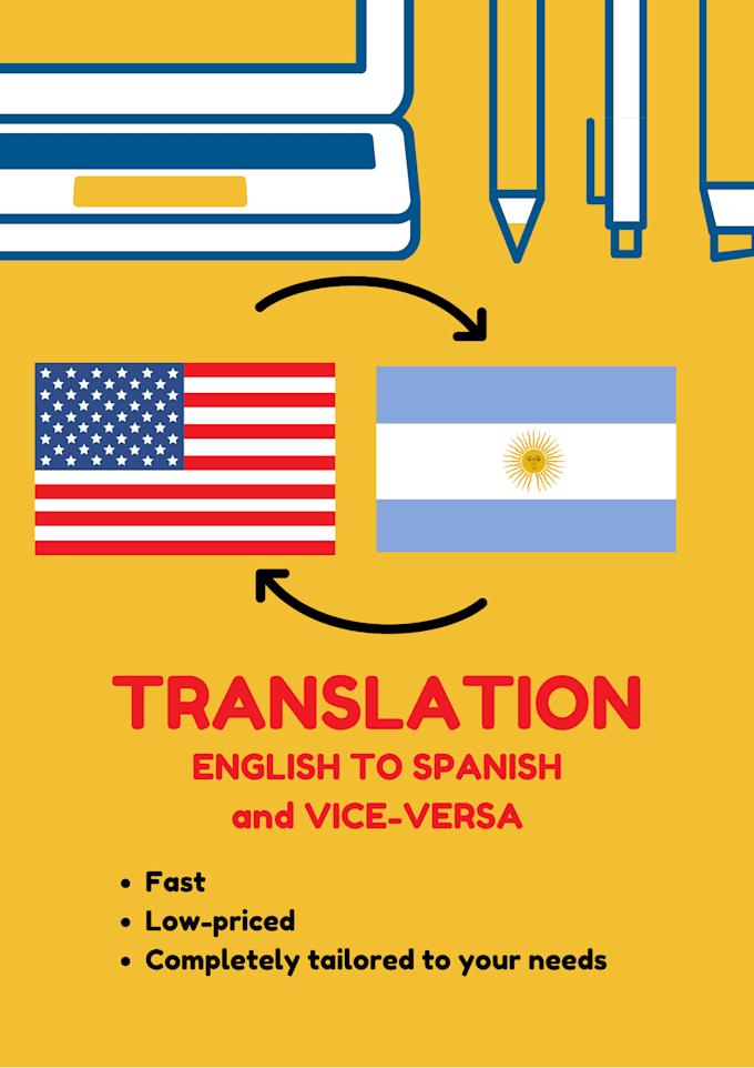 Manually translate english to spanish and vice versa by Nibc98 | Fiverr