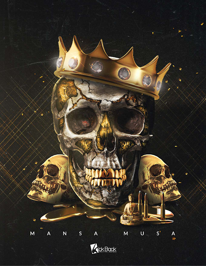 Design posters, this poster was made in memory of mansa musa richest ...