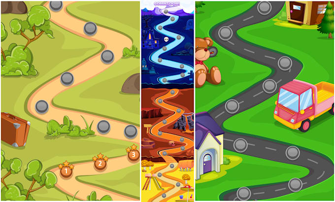 Design level map for your game by M_sarwar_kamal | Fiverr