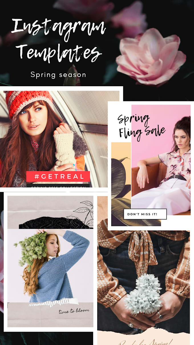 Create attarctive and editable instagram posts for you by ...