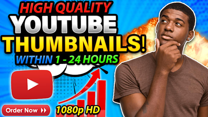 Amazing youtube thumbnails within 1 to 2 hours by Sml_thumbnail_p | Fiverr