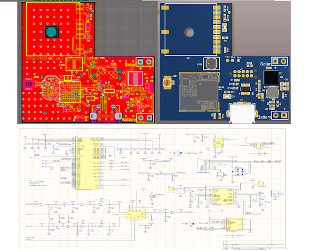 Do rf bluetooth wifi board pcb design by Andrewyuan111 | Fiverr
