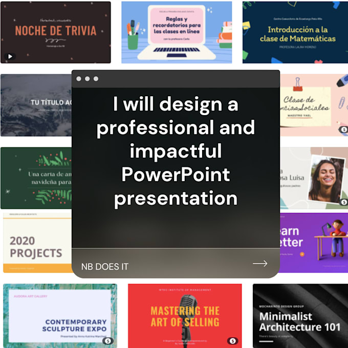 Design a professional and impactful powerpoint presentation by Nbdoesit ...