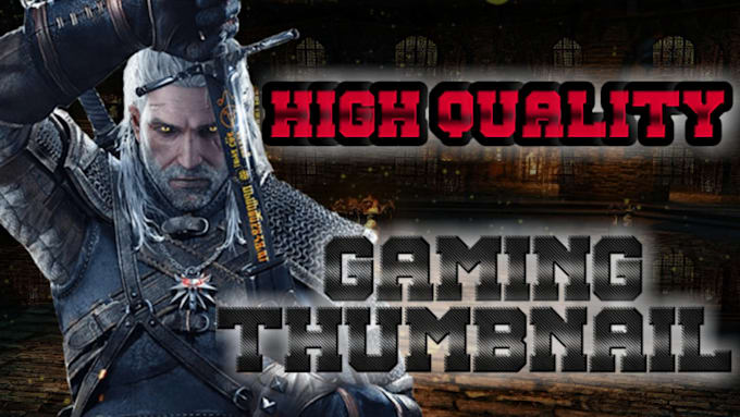 Design attractive and high quality thumbnails by Pjot403 | Fiverr