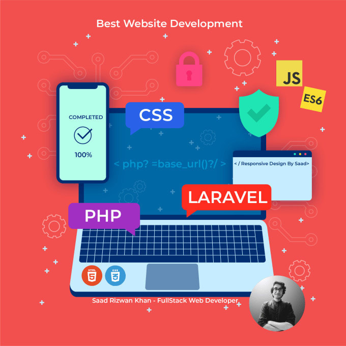 Do Custom Css Html Javascript Php Programming By Saadrizwankhan Fiverr