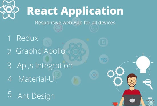 Build react js web app using material ui by Ahmed_js | Fiverr