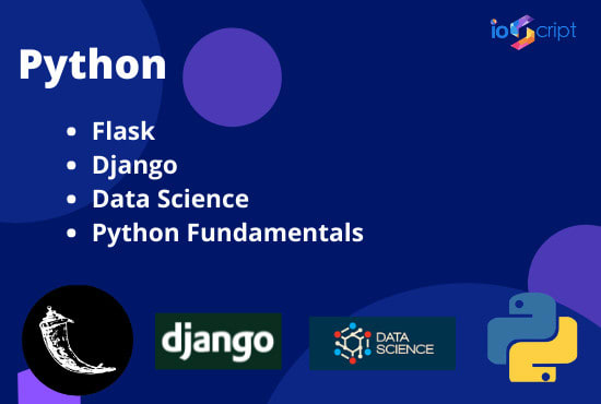 Create and help you in python scripts apis and projects by Ioscript_org ...