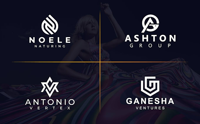 Do clothing fashion monogram luxury and clothing brand logo by ...