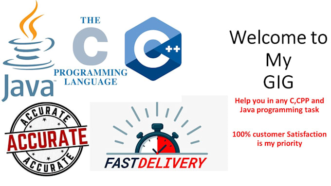 Help You In Your Java C And Cpp Programming Tasks By Shirothakshi Fiverr