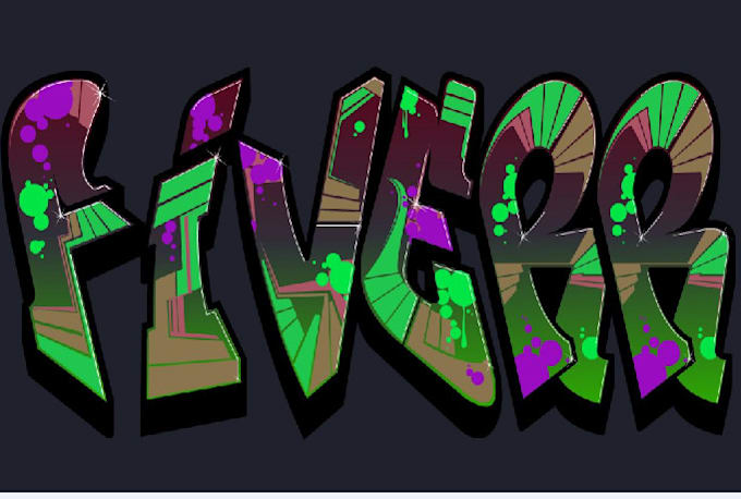 Design your name in graffiti style by Tuonorosso | Fiverr