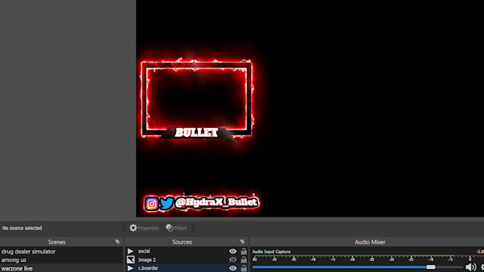 Do a nba 2k animated saber stream overlay by Bullet1k | Fiverr