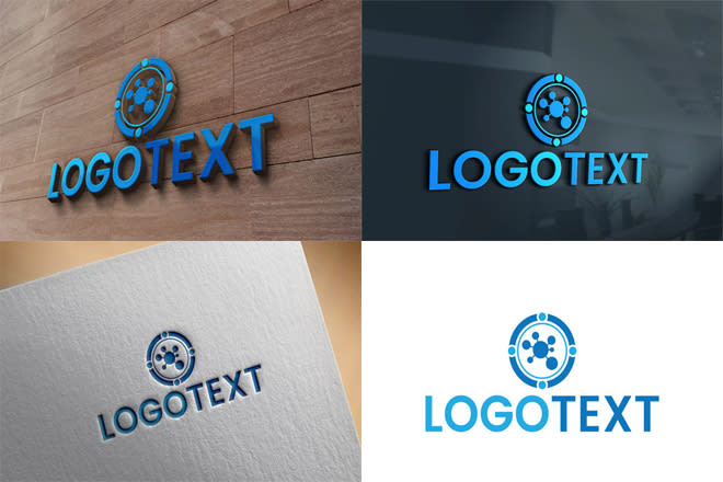 Design a modern internet technology logo by Helen_lyons | Fiverr