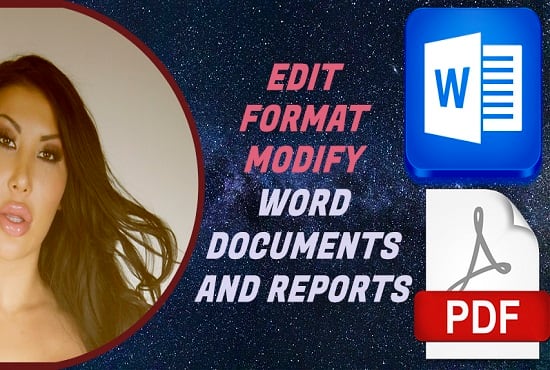 Modify, proofread and edit report and ms word document by Chathur3d ...
