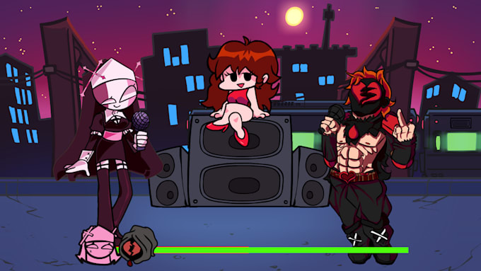 Make for you a 2d friday night funkin animation by Kskingstar | Fiverr