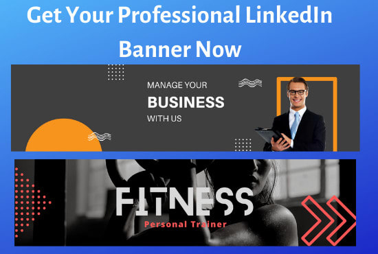 Make a professional linkedin banner for pages and profiles by ...