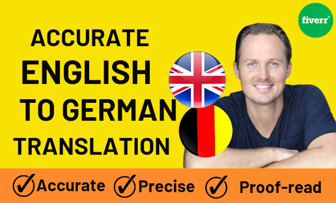 Accurate english to german translation german to english translation by ...