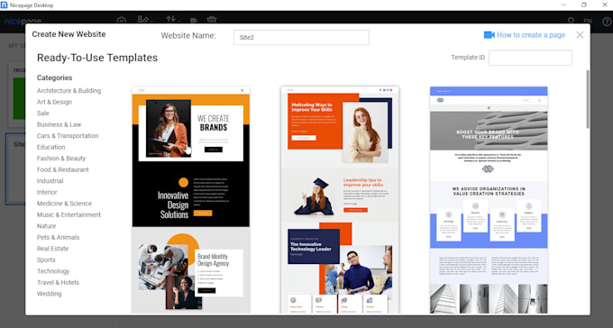 Design a landing page or website with nicepage by Wpexpertinbd | Fiverr