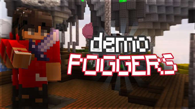 Make a poggers minecraft thumbnail for you by Lunarghostinc | Fiverr