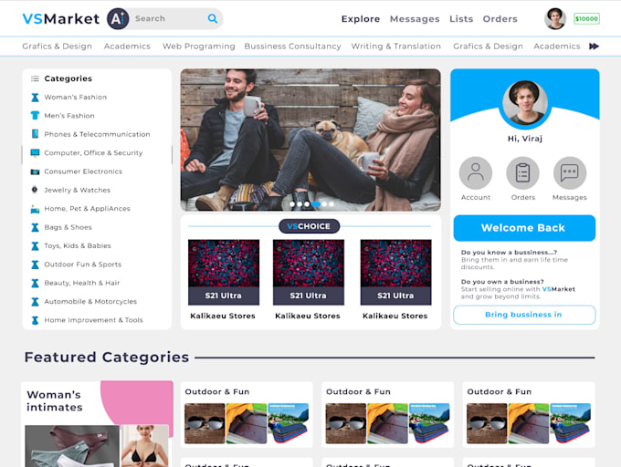 Develop web pages with css, html and js by Ozi543 | Fiverr