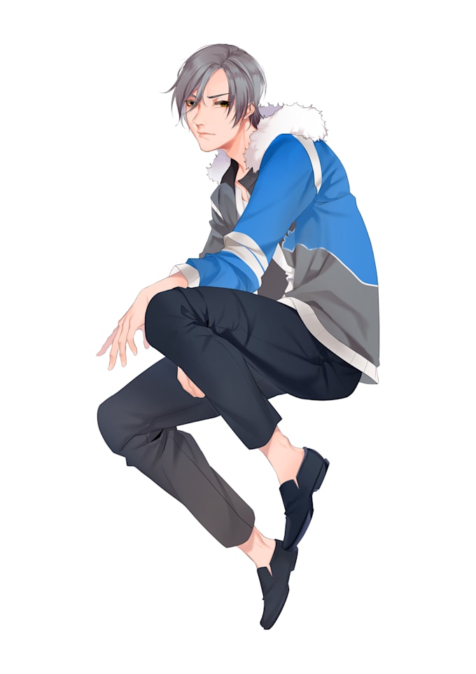 Anime assets for game and visual novel by Neonlabstudio | Fiverr