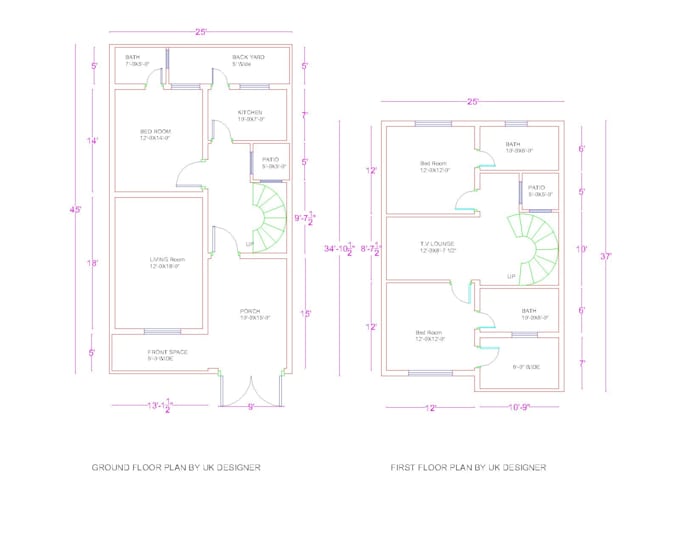 Convert your images and pdf file into autocad drawing by Ukwdesigner | Fiverr