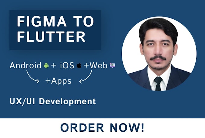 Develop android and ios app using flutter by Mtalha_ | Fiverr