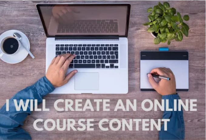 Develop elearning content and online courses by Odesejunior | Fiverr