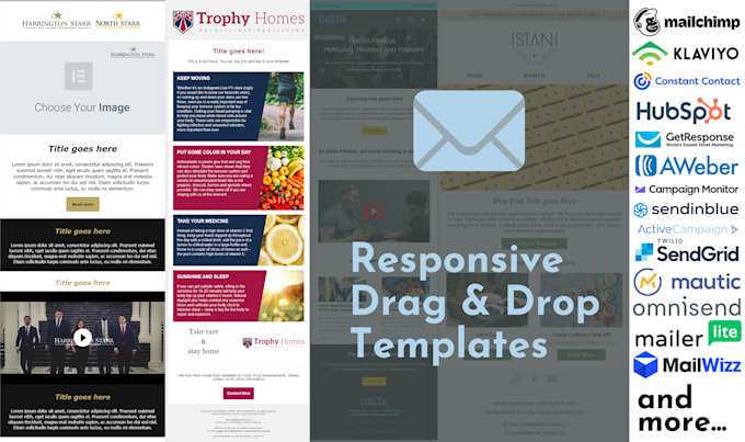 Design a professional drag and drop email template by Daniel_lopez_a ...