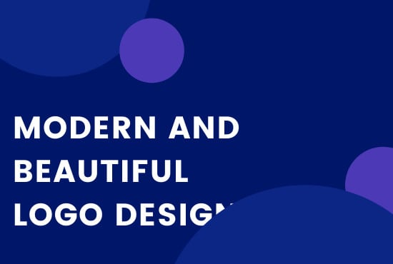 Design modern and beautiful logo by Foziarasheed | Fiverr